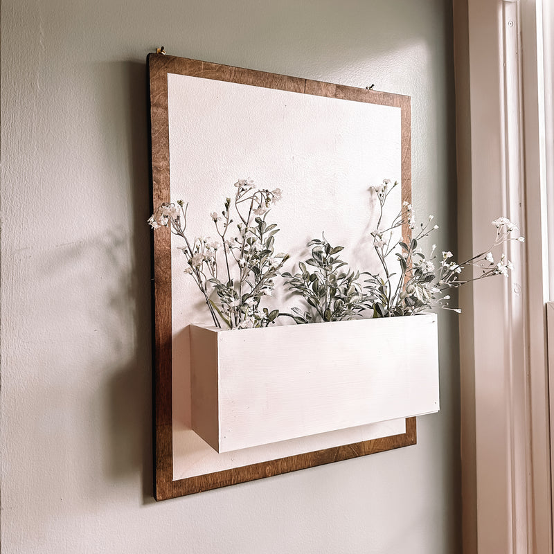 Custom Flower Bed Sign - Details and Swirls