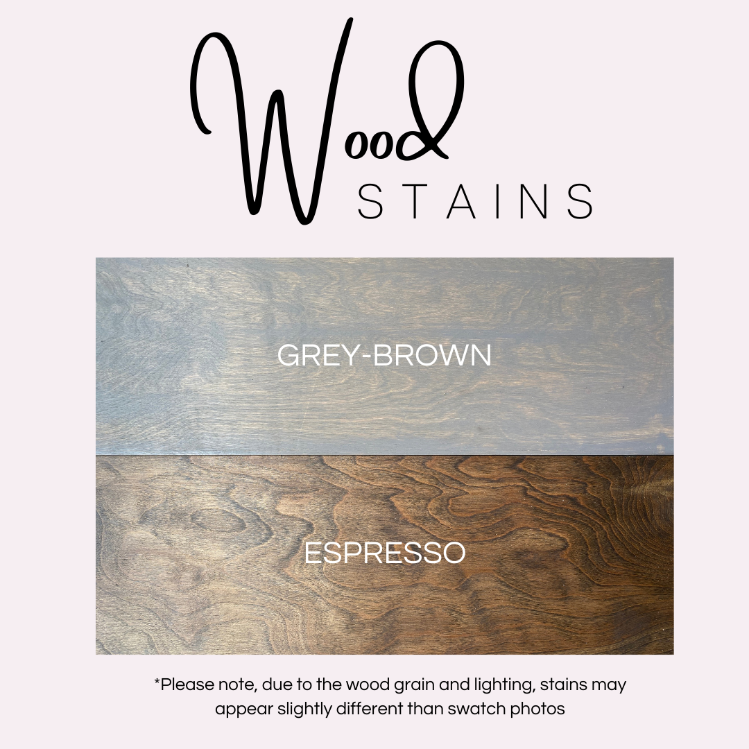 Custom Wooden Sign - Details and Swirls