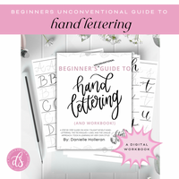 Beginner's Hand Lettering Workbook (PDF DIGITAL DOWNLOAD) - Details and ...